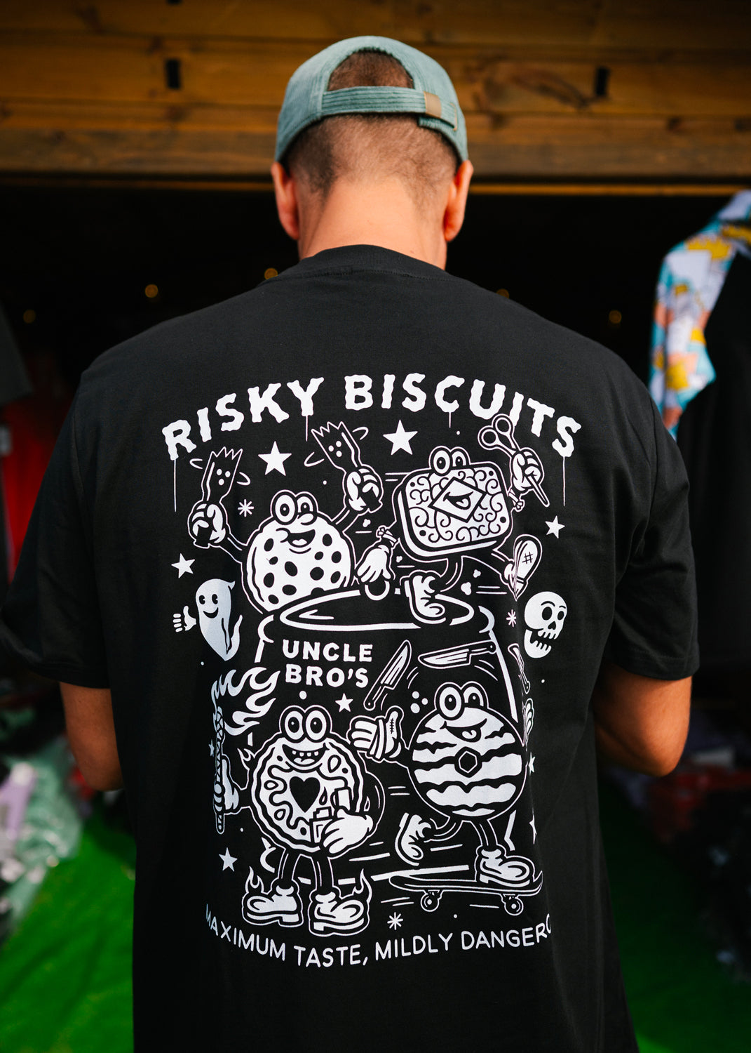 Risky Biscuits Tee | T-Shirts & Longsleeves | The Brocery Store – bro ...