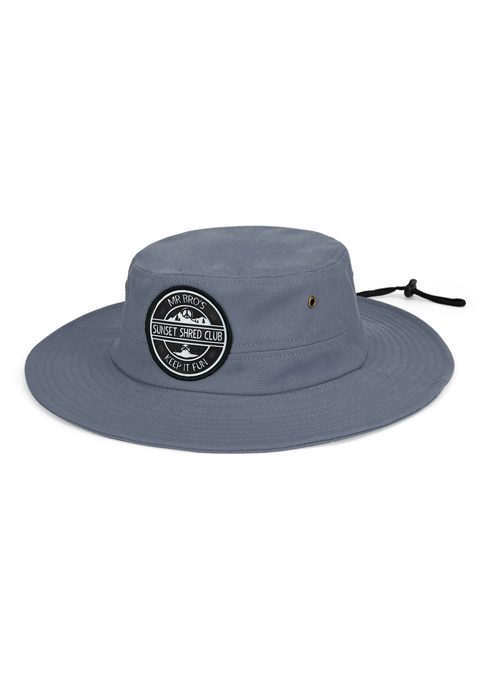 Sunset Shred Club Boonie (Charcoal)| boonie hats | bro! clothing | The ...